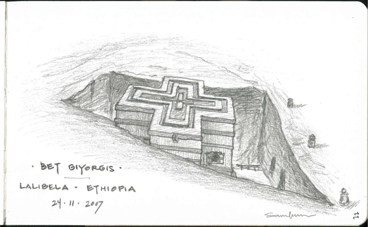 ethiopia-lalibela-sketch - GlobalGaz